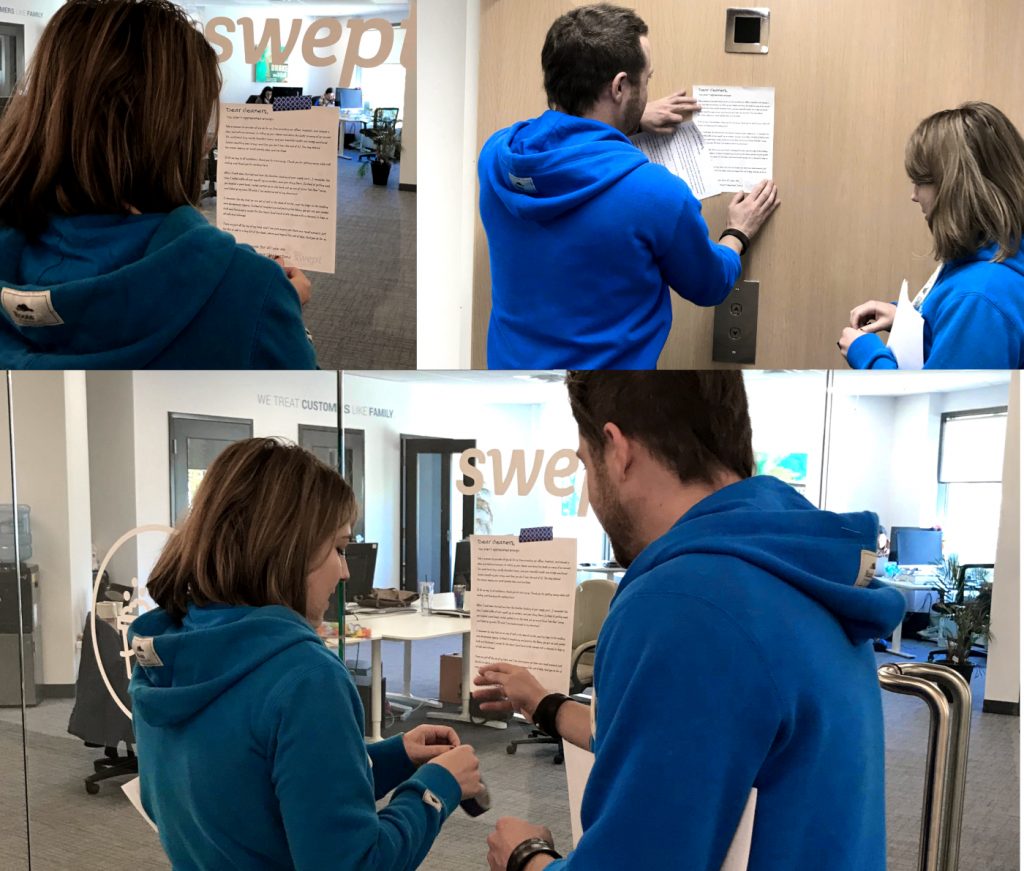 Swept Celebrates Thank Your Cleaner Day