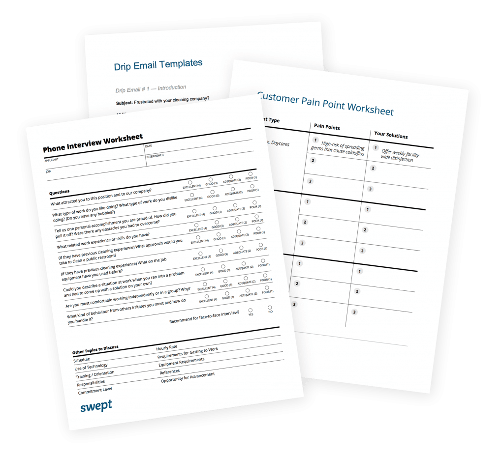 Janitorial Templates